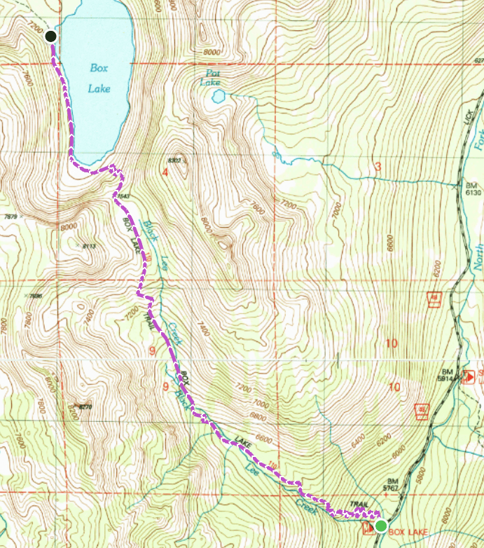 Box Lake – Exploring Boise's Wilderness